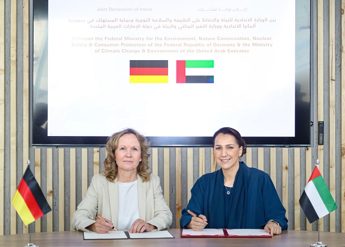 The UAE Ministry of Climate Change and Environment and the German...